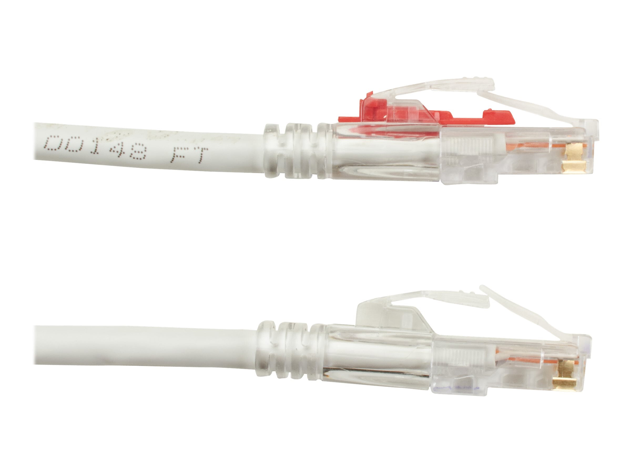 Black Box GigaBase 3 CAT5e 350-MHz Lockable Patch Cable (UTP), White ...