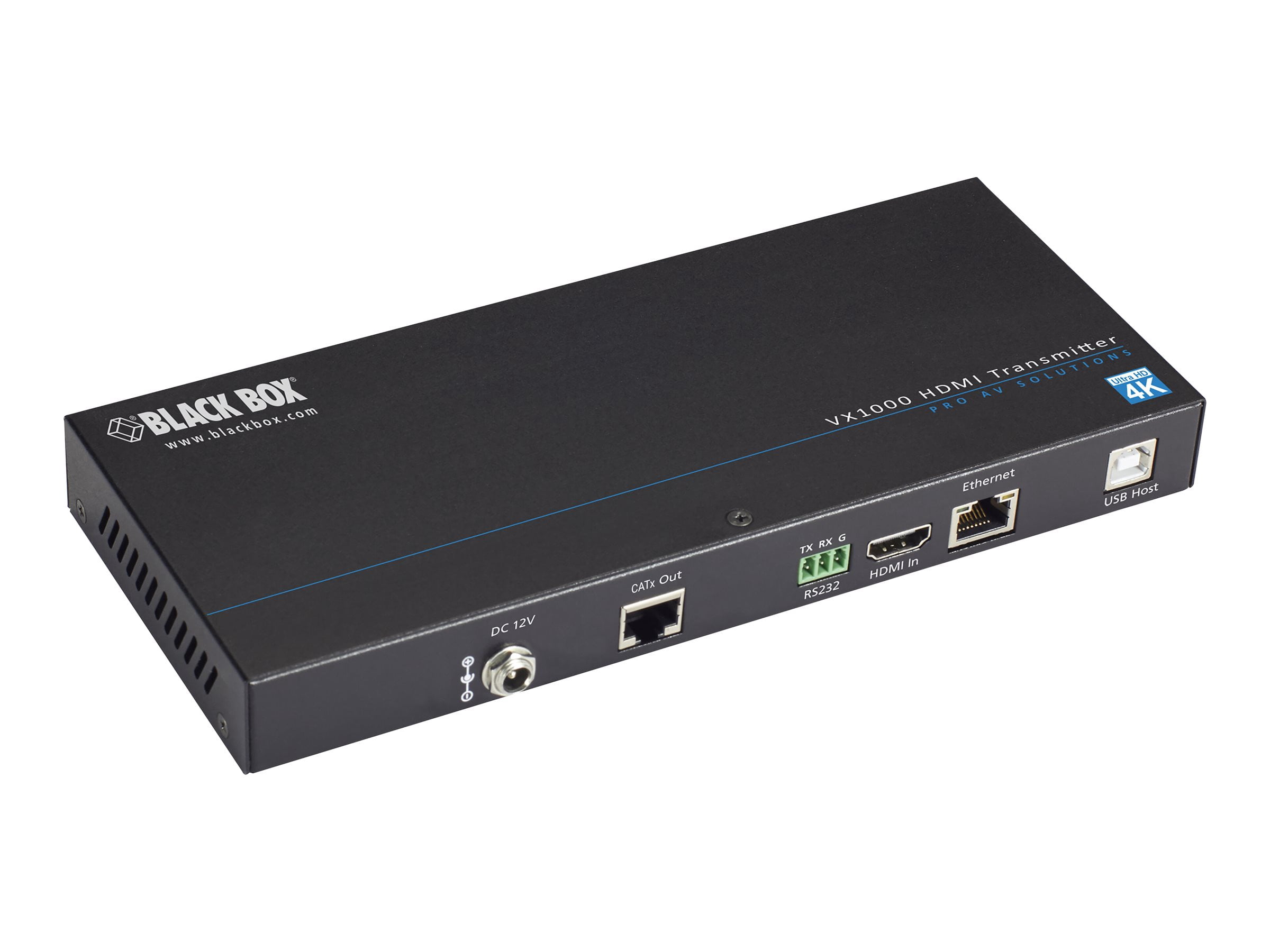 Black Box HDMI Extender Transmitter - 4K - CATx - USB HDMI Extender ...