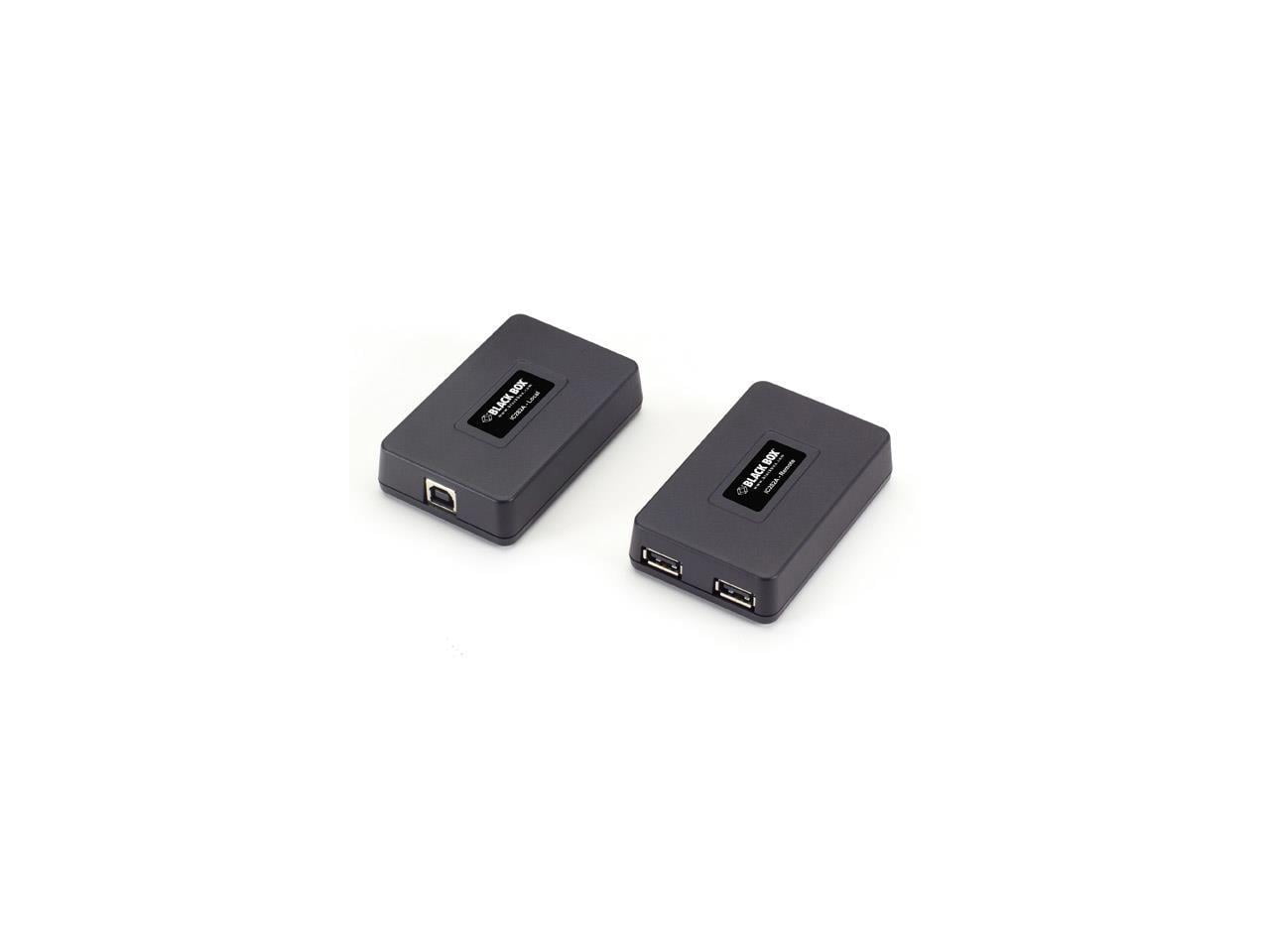 Black Box IC282A Black Box USB 1.1 and 2.0 CAT5 Extender, 2-Port ...