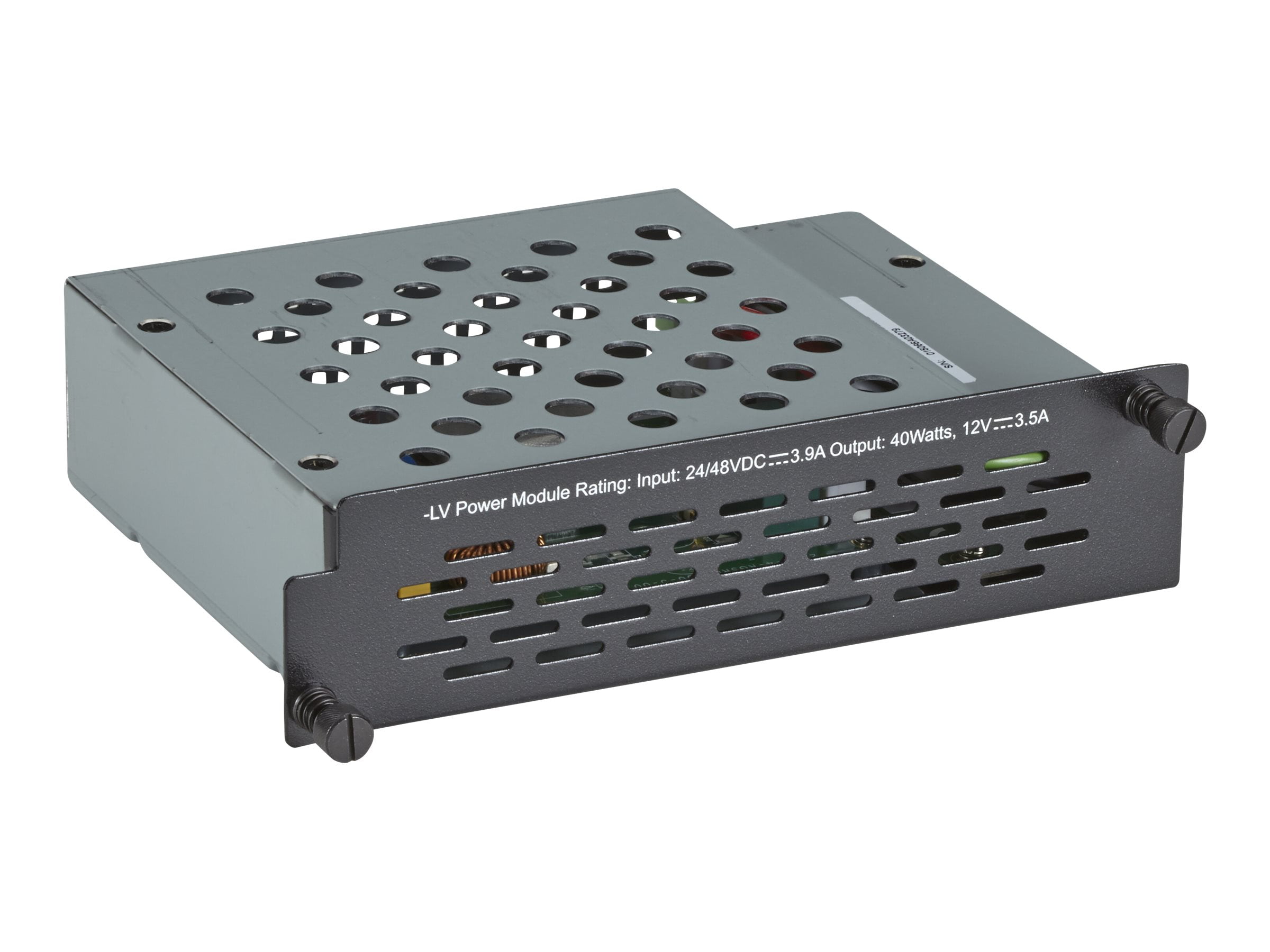 Black Box Industrial Managed Ethernet Switch Power Supply 4-Slot Low ...