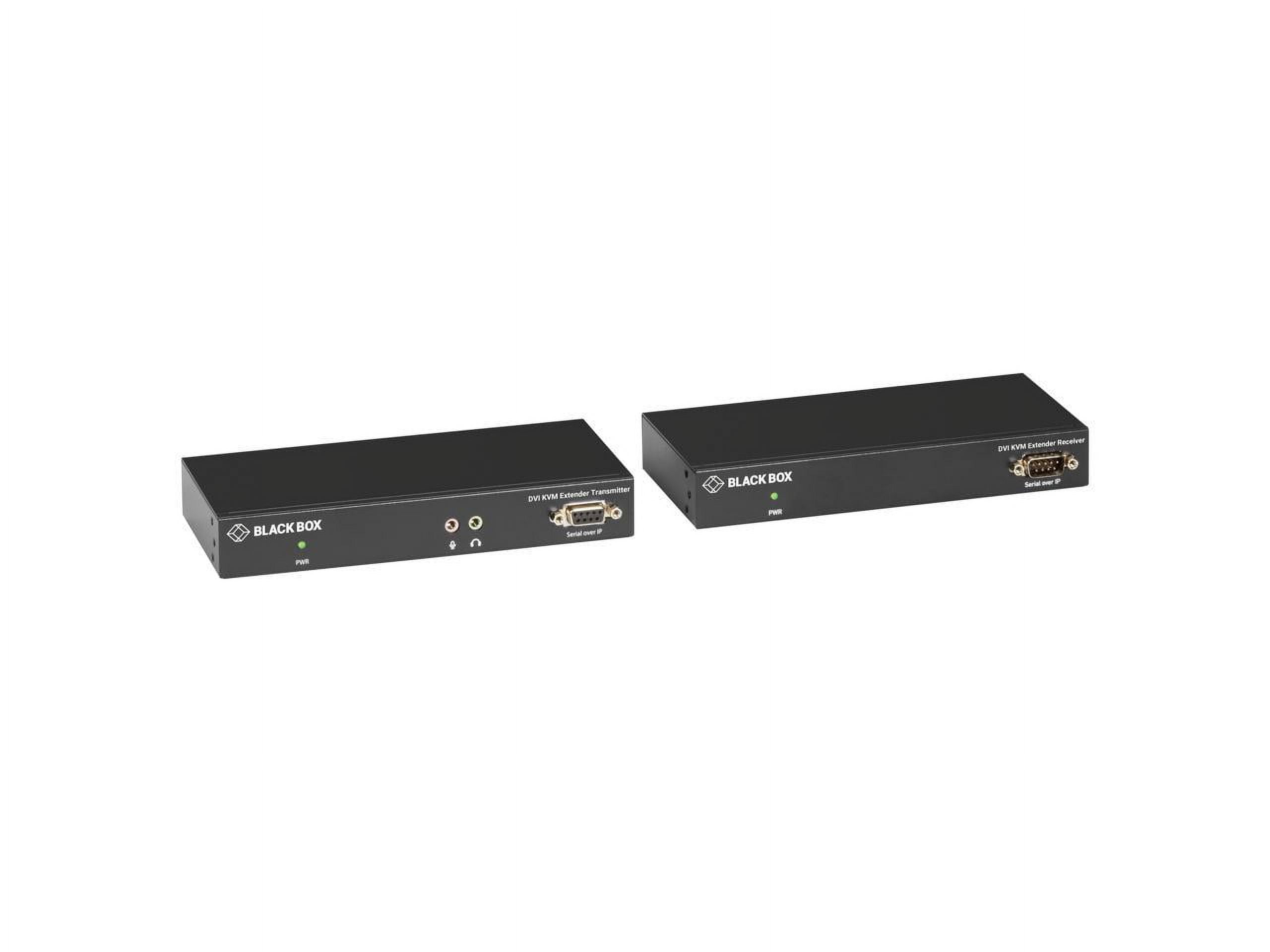 Black Box KVX Series KVM Extender Kit over Fiber - DVI-D, USB 2.0 ...