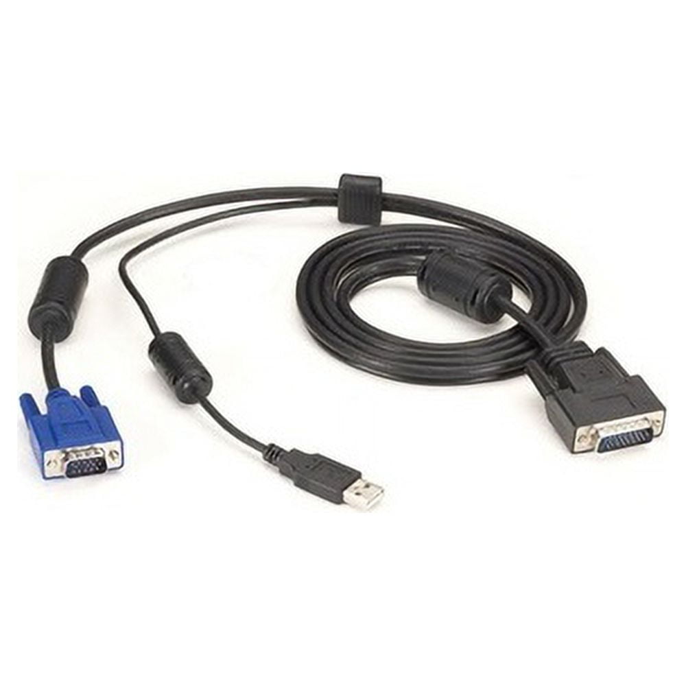 Black Box Kvm Switch Cable - Vga And Usb To Hd26, 12-ft. (3.7-m ...