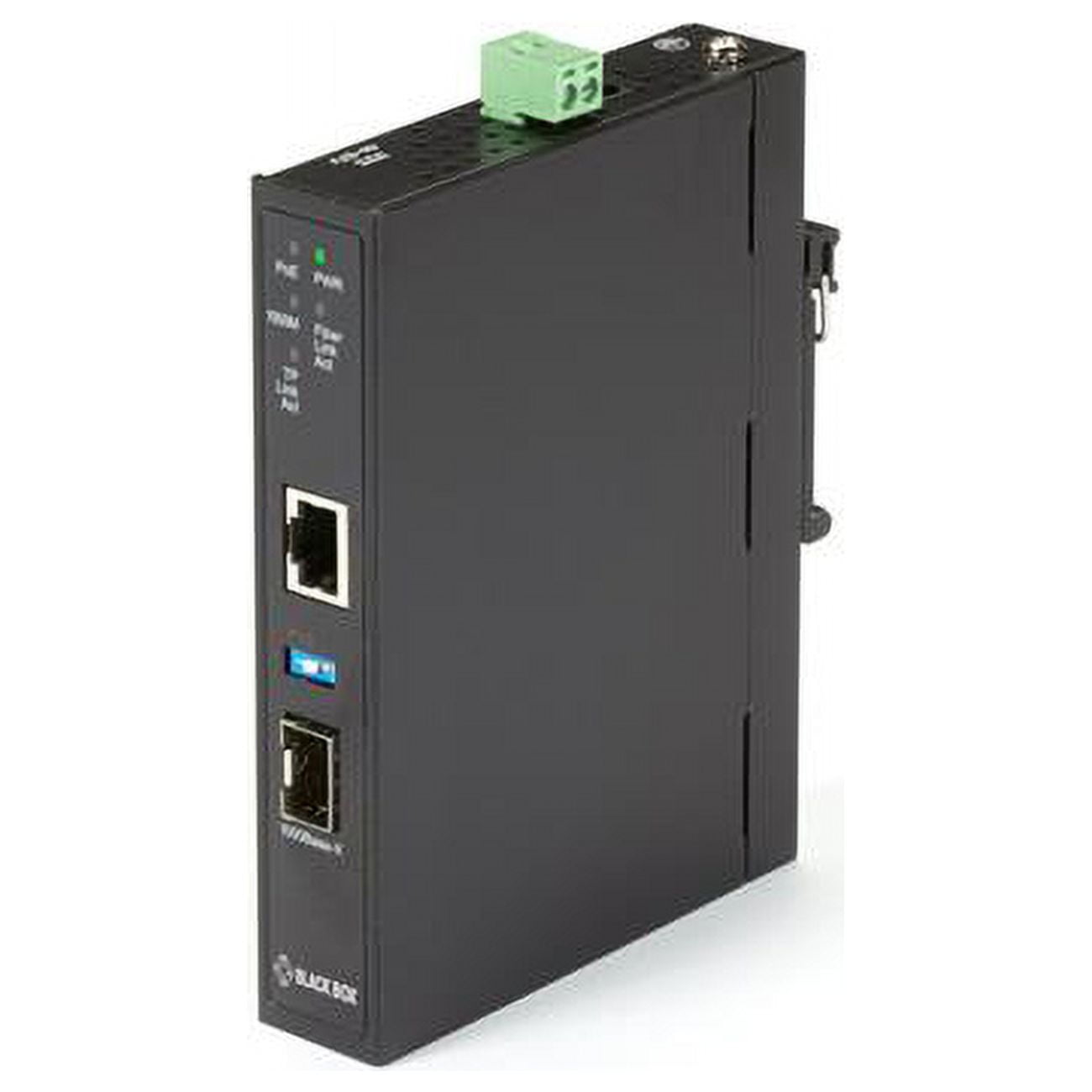 Black Box LGC5400 Series Industrial UPoE Media Converter - Fiber media ...