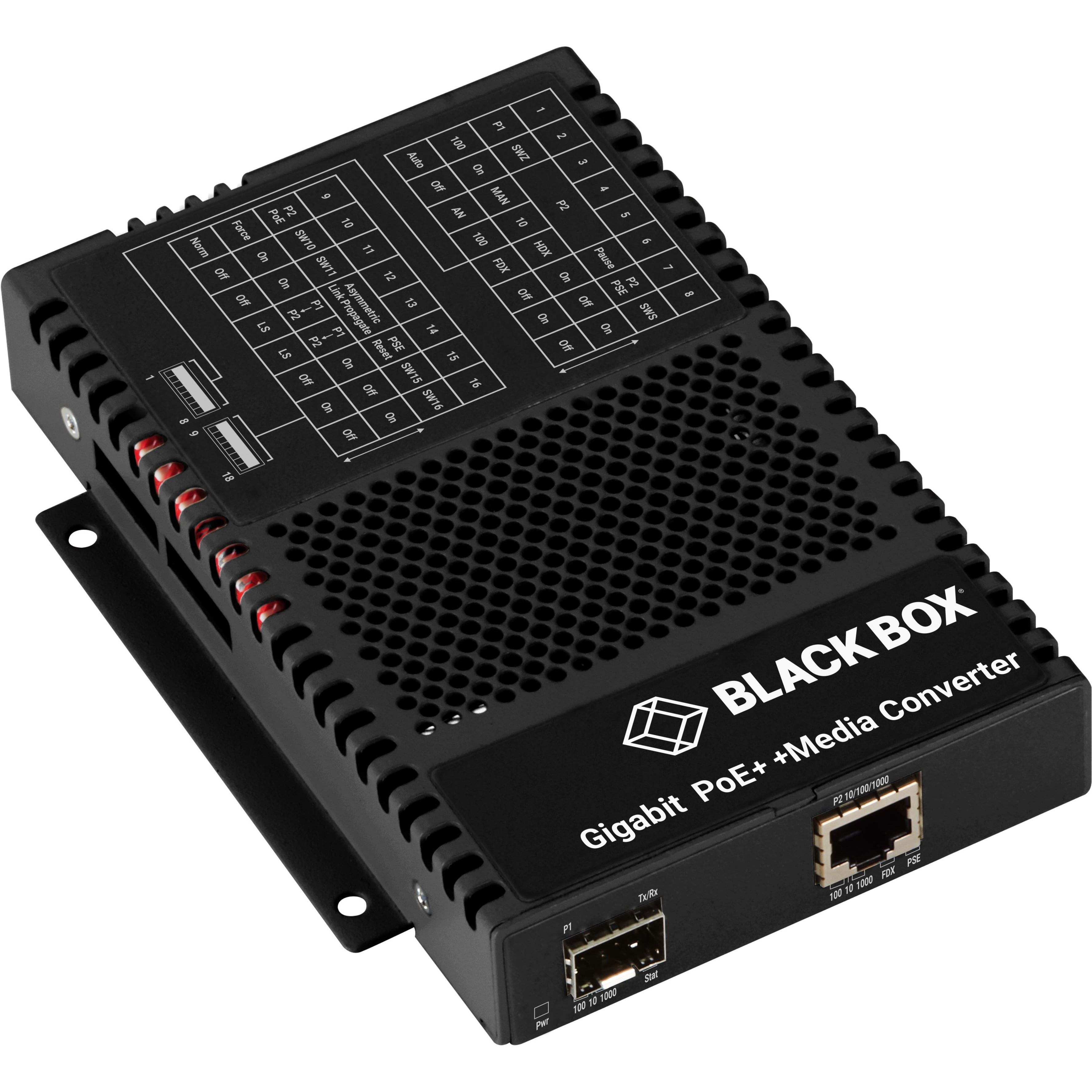 Black Box LGC5600 Transceiver/Media Converter - Walmart Business Supplies