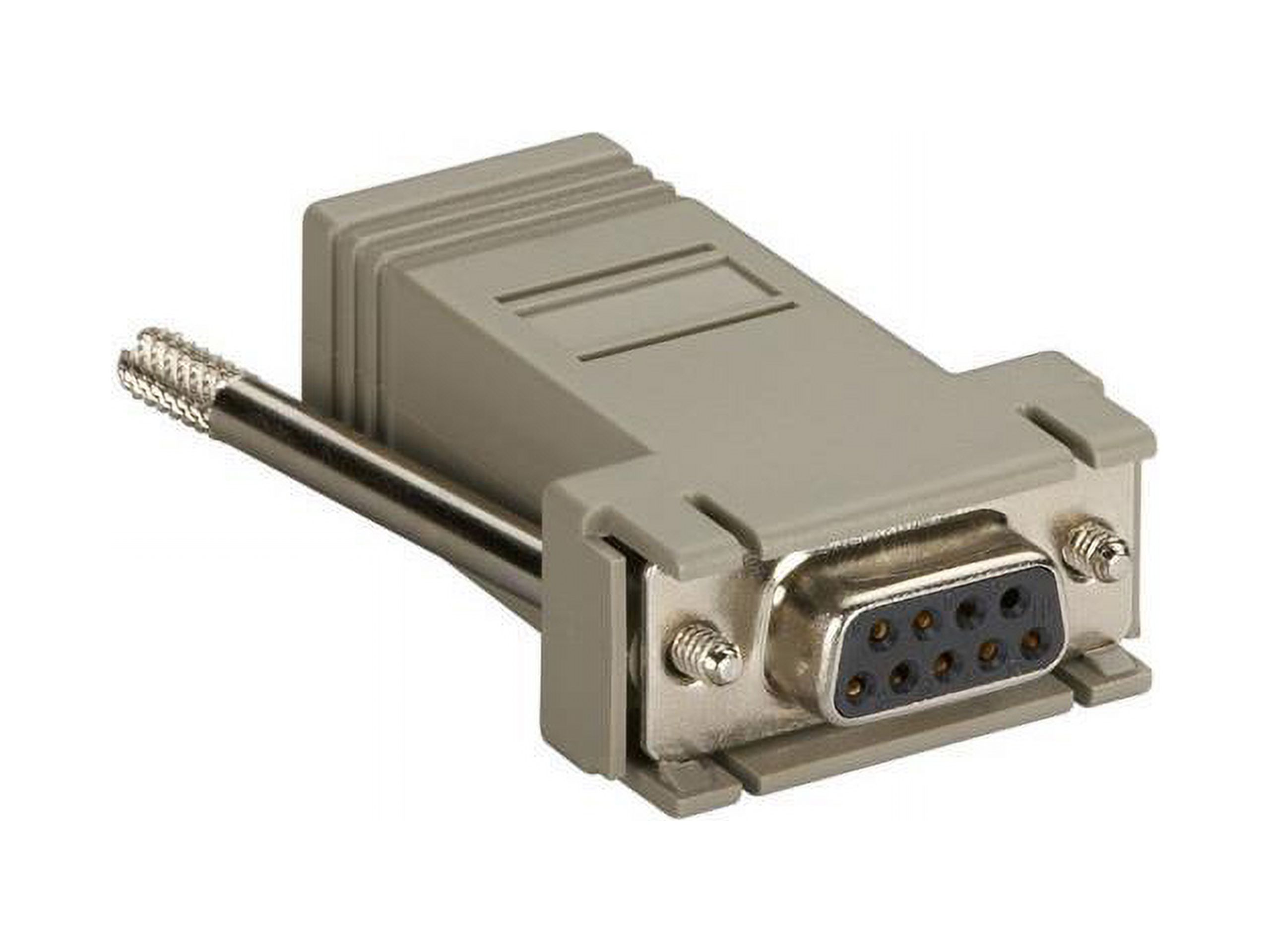 Black Box LS1016A-9FT Console Server Adapter - DB9 Female DTE to RJ45 ...