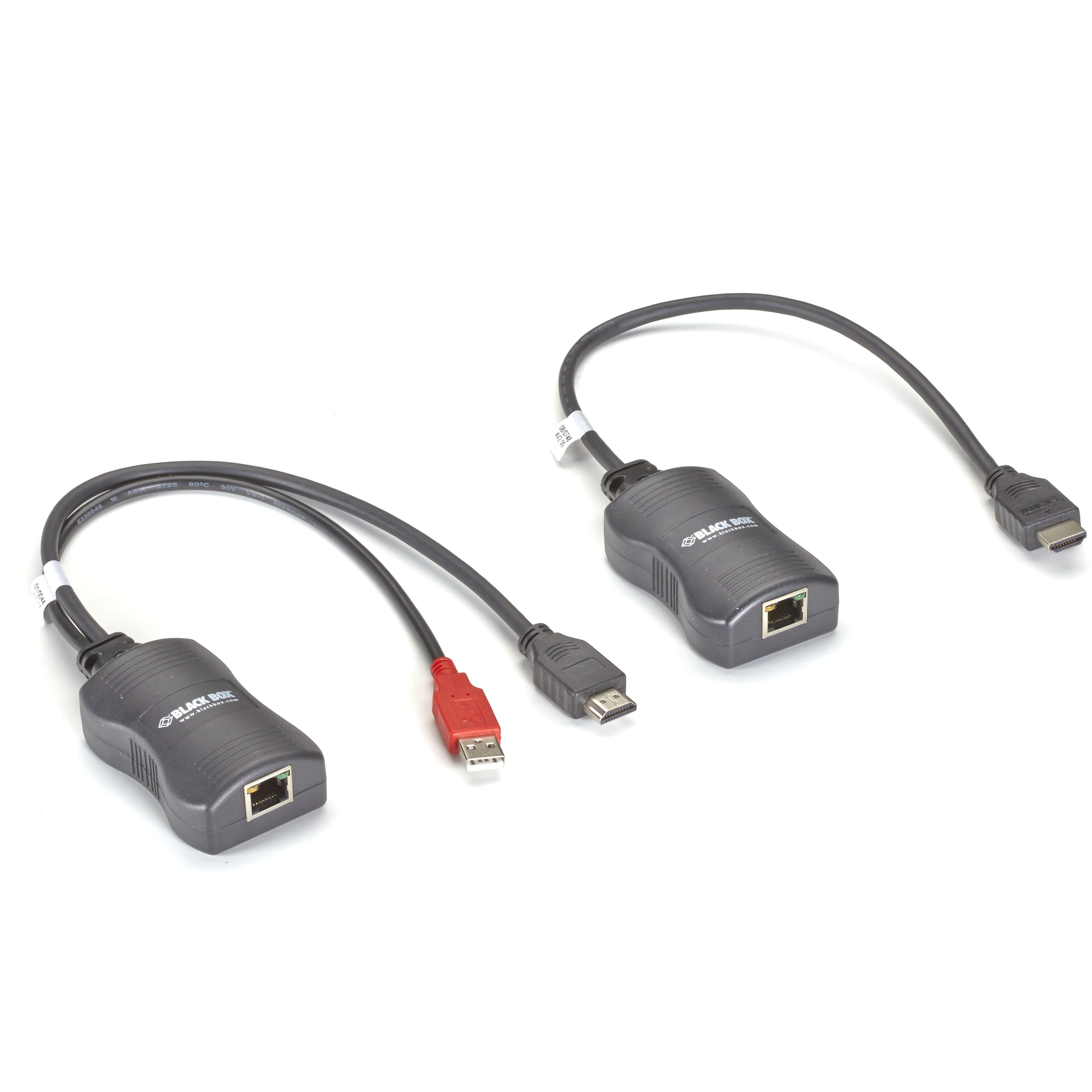 Black Box Line-Powered Extender Kit, HDMI Over CATx - Walmart.com