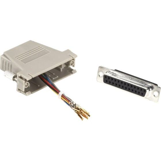 Black Box Modular Adaptor Kit (Unassembled) - Serial RS-232 cable - DB ...
