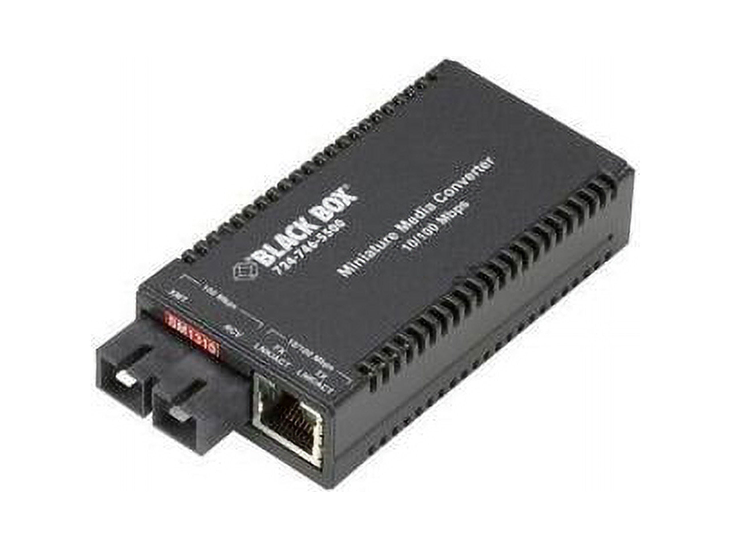 Black Box Multipower Miniature Transceiver/Media Converter LHC015AR4 ...