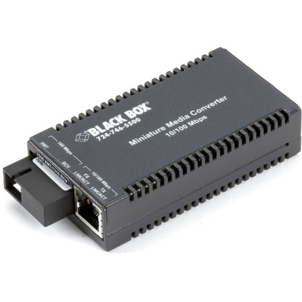 Black Box Multipower Miniature Transceiver/Media Converter - Walmart.com
