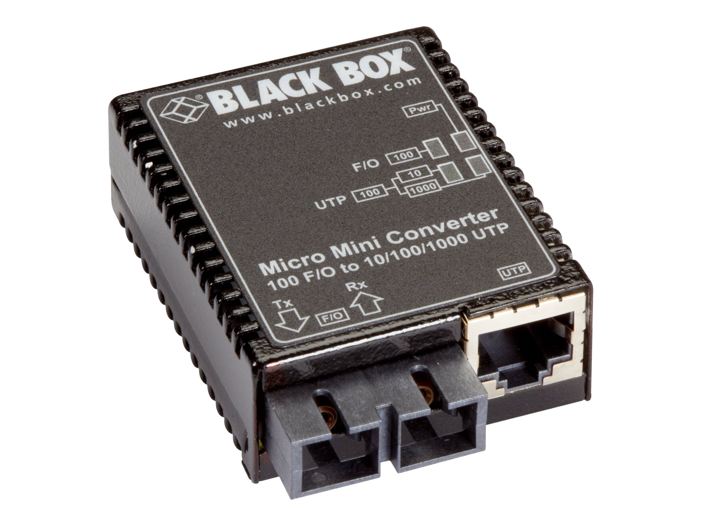 Black Box Micro Mini LMC402A Transceiver/Media Converter - Walmart ...