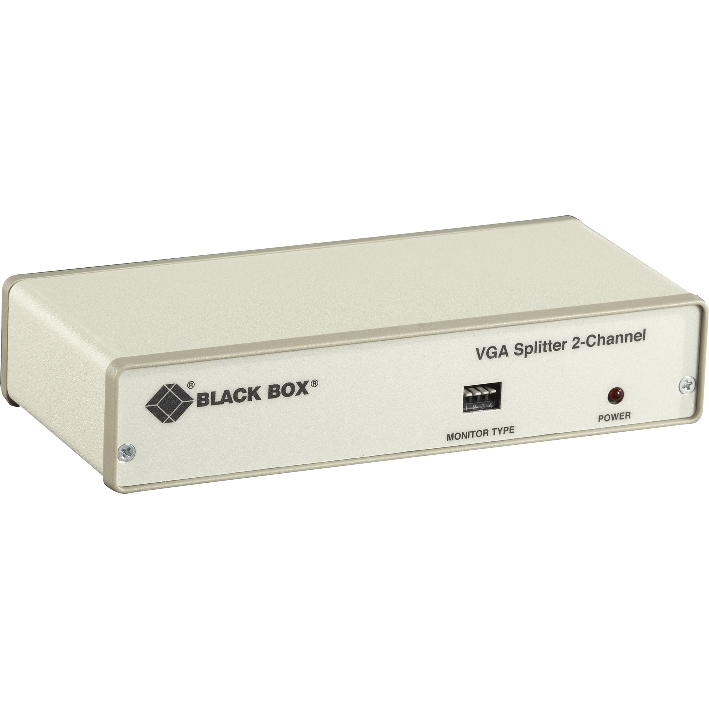 Black Box Network Services 2 Chan Video Splitter Vga - Walmart.com