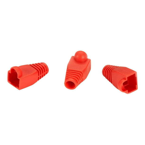 Black Box Network Services COLOR-CODED SNAGLESS PRE-PLUGS, 50-PACK ...