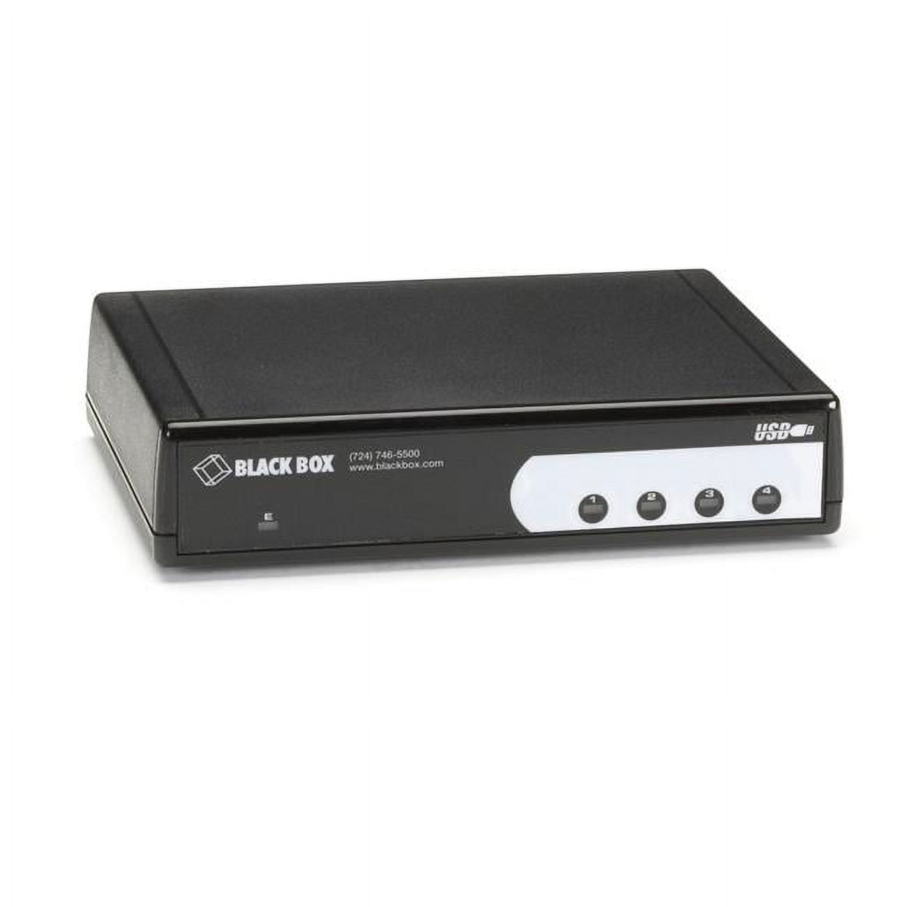 Black Box Network Services IC1027A RS-232 4-Port USB Hubs Converter ...