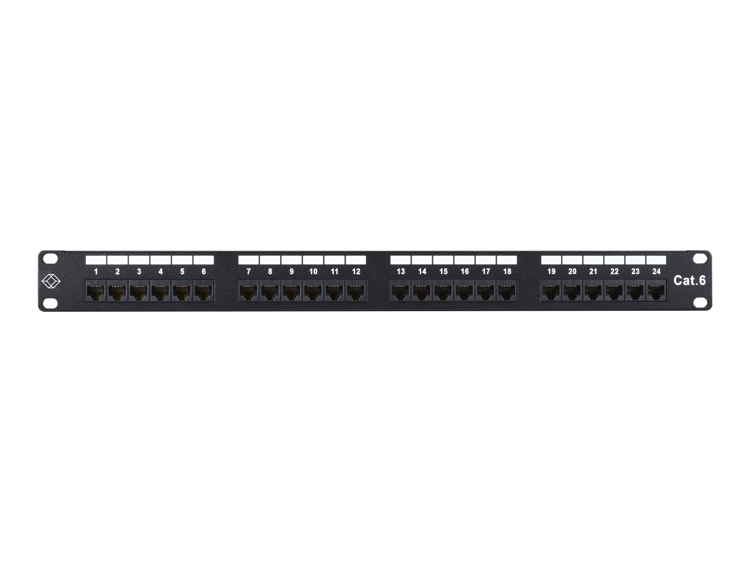 Black Box Network Services JPM610A-R9 Gigatrue Cat6 Patch Panel - 1u ...