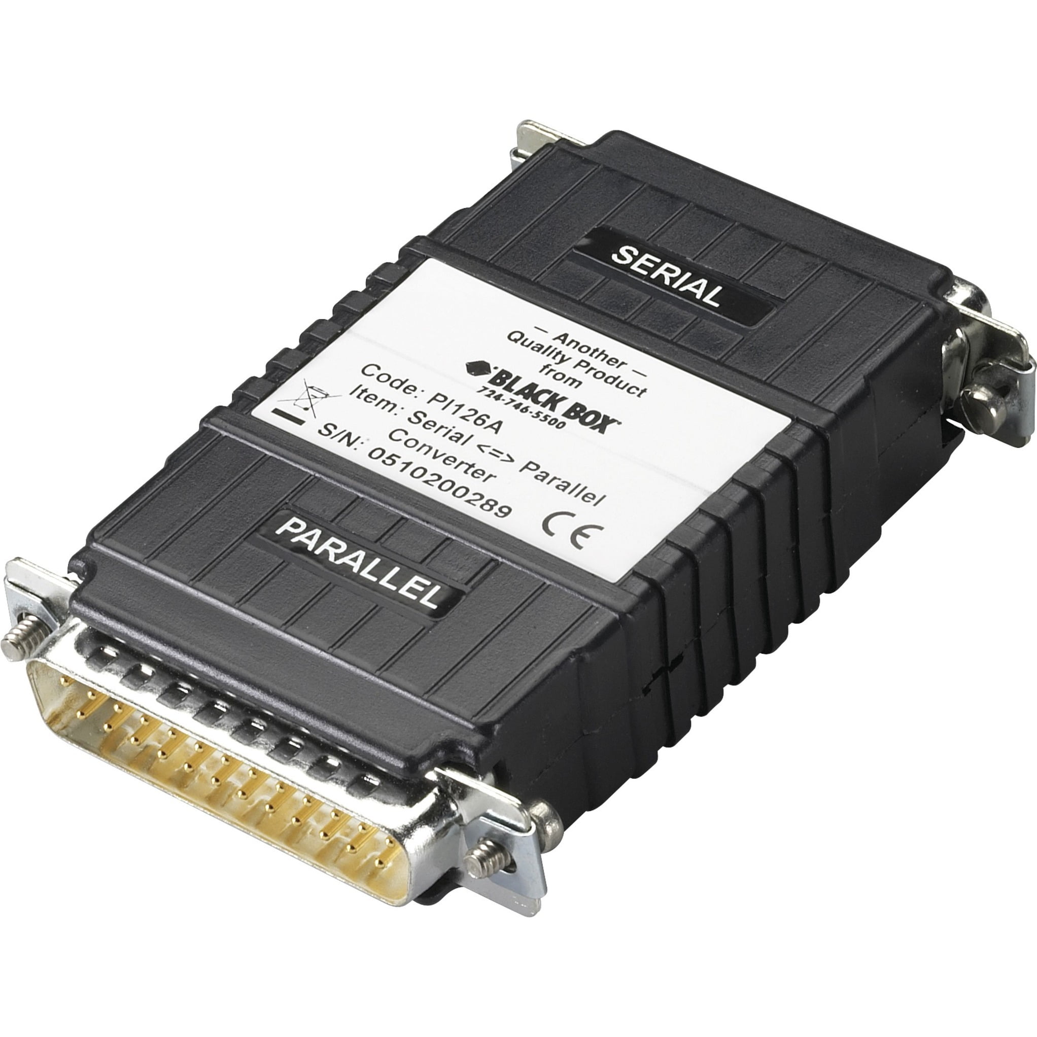 Black Box Parallel to Serial Converter PI126A Repeater/Transceiver ...
