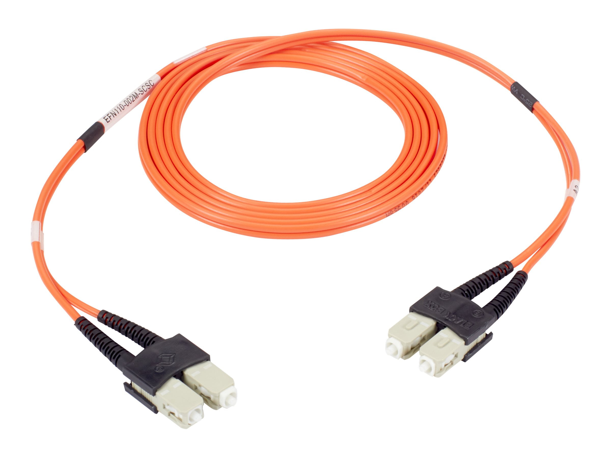 Black Box - Patch cable - SC multi-mode (M) to SC multi-mode (M) - 5 m - fiber optic - 62.5 ...