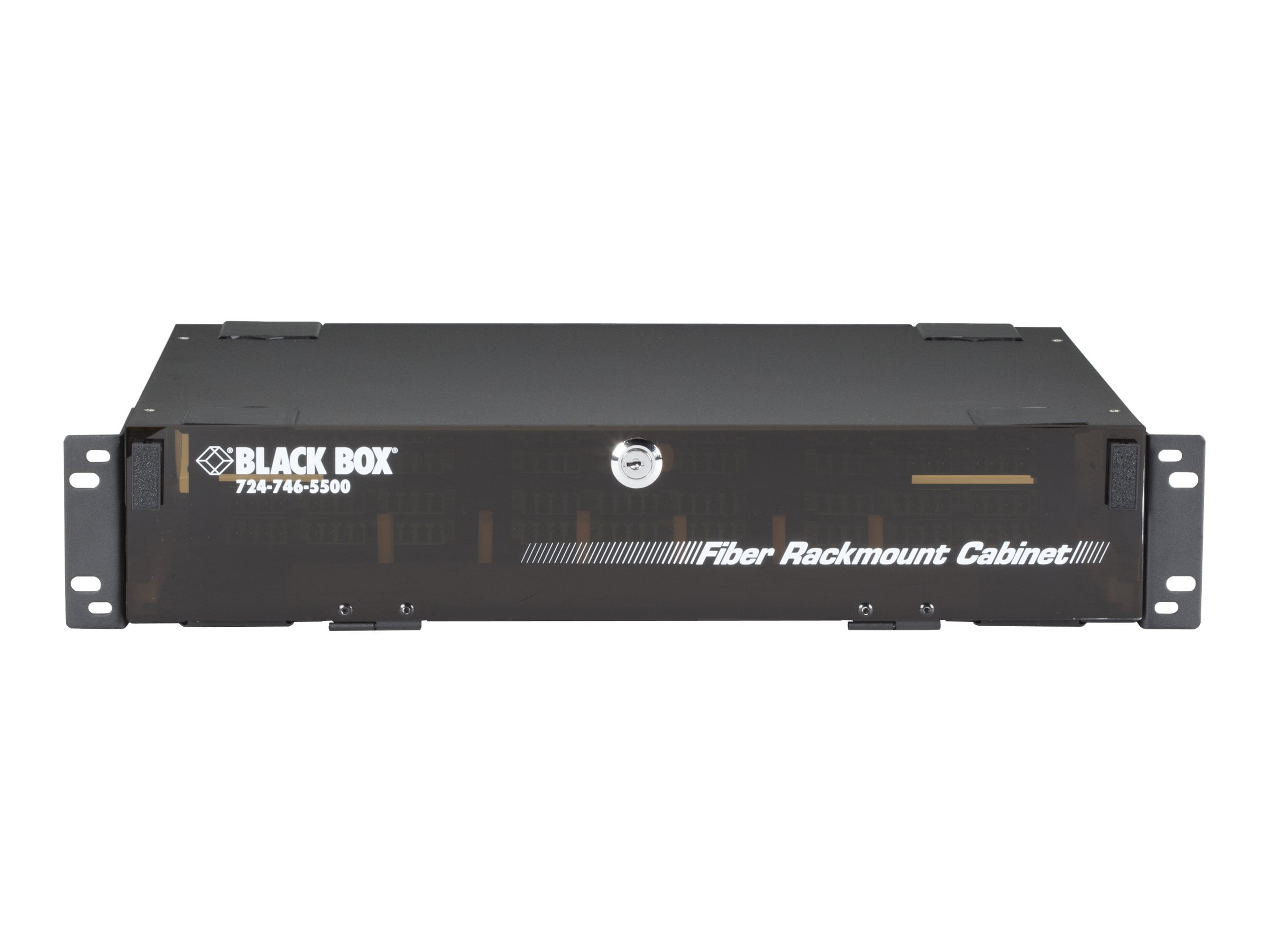 Black Box Rackmount Fiber Enclosure - 2U - Walmart.com