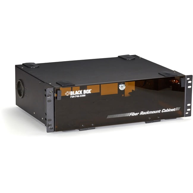 Black Box Rackmount Fiber Enclosure - 3U - Walmart.com
