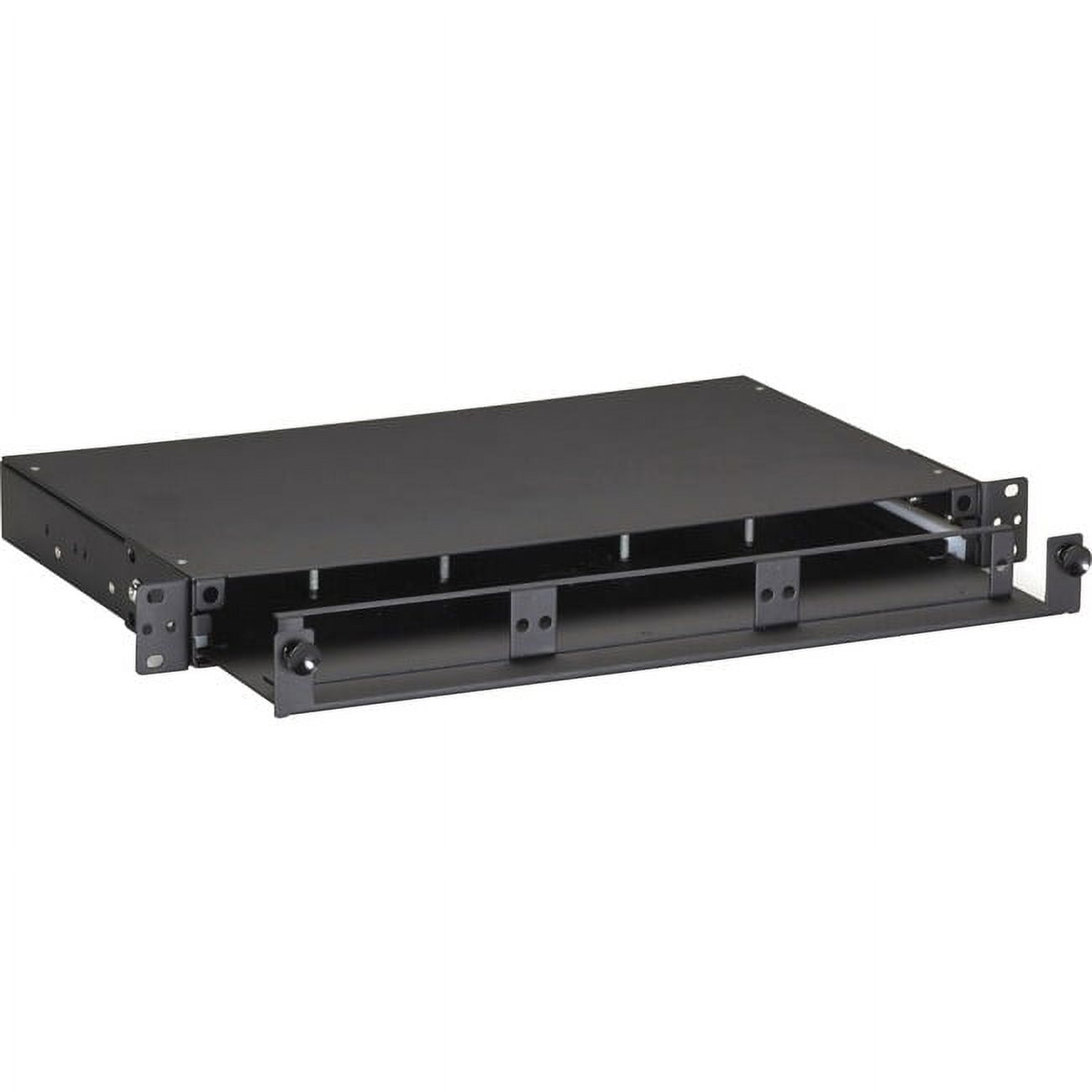 Black Box Rackmount Fiber Shelf with Pull-Out Tray 1U JPM427AR2 ...