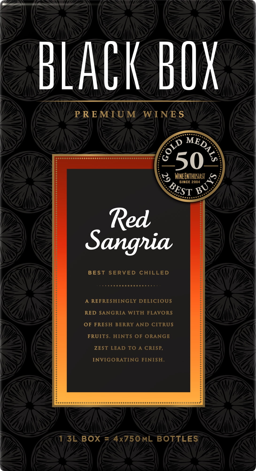 Black Box Red Sangria Red Wine, 3L Box - Walmart.com