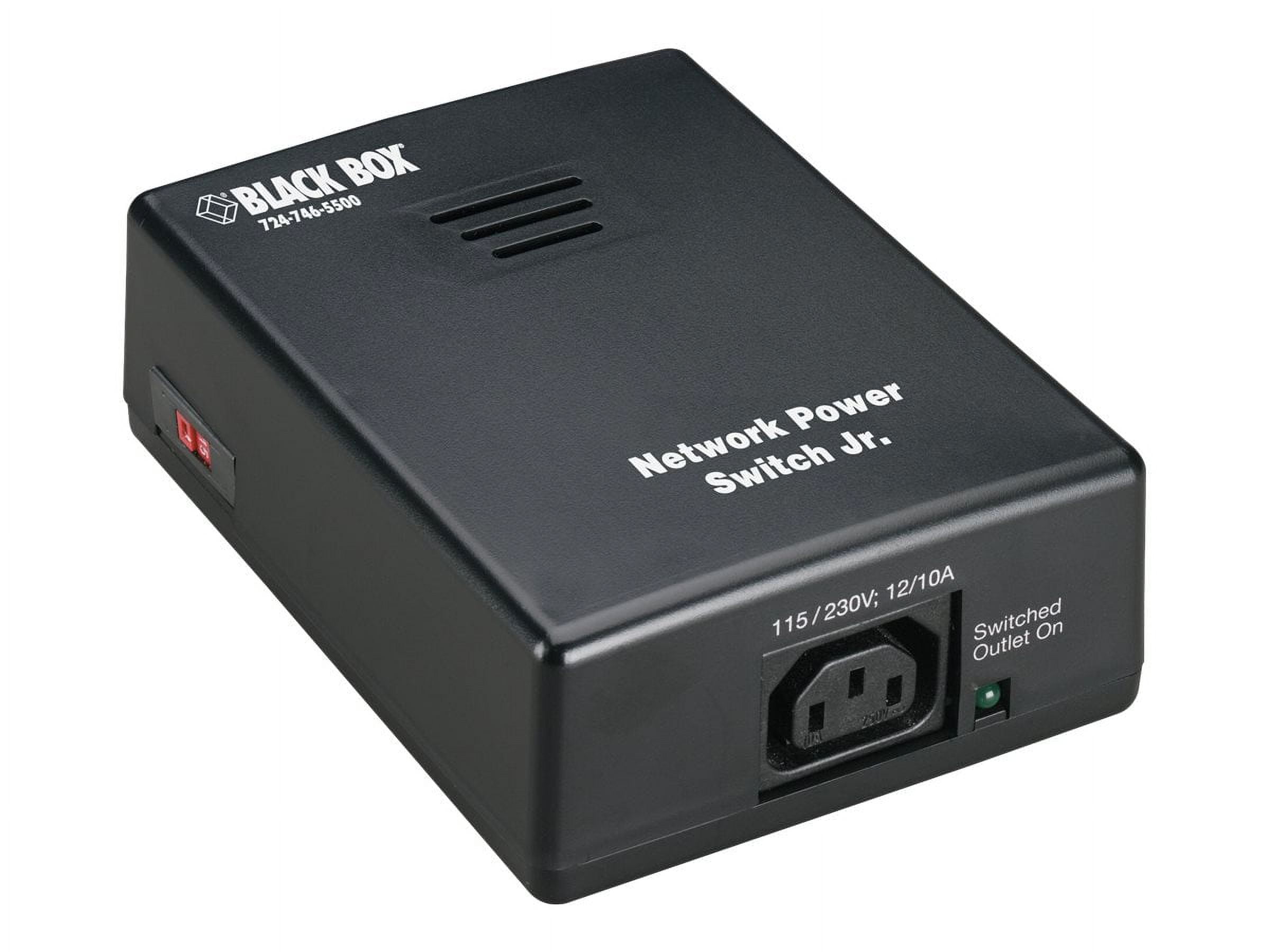 Black Box Network Power Switch Jr. - Power control unit - AC 105-125/ ...