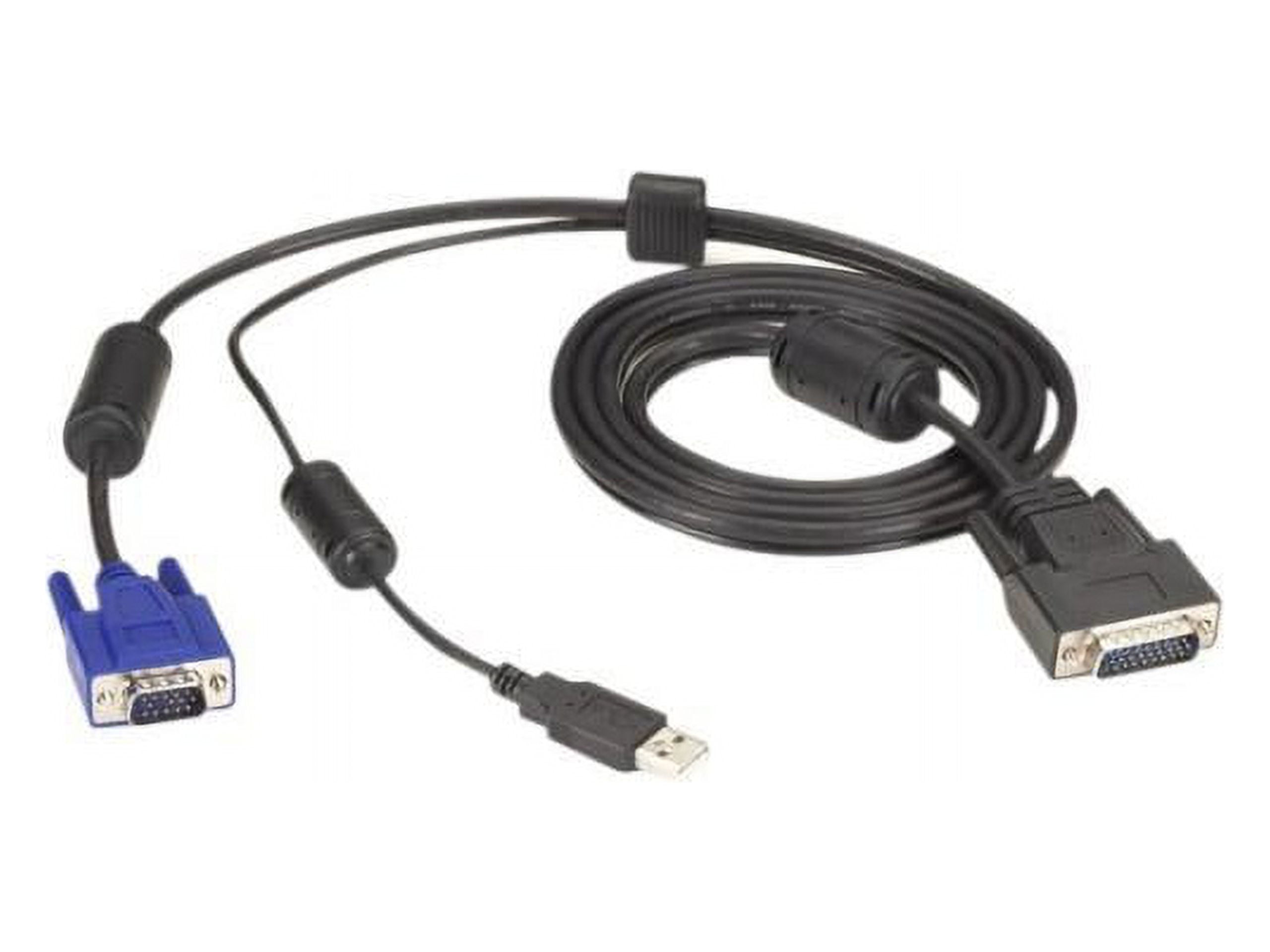 Black Box ServSwitch Secure KVM Switch Cable, VGA and USB to HD26 ...