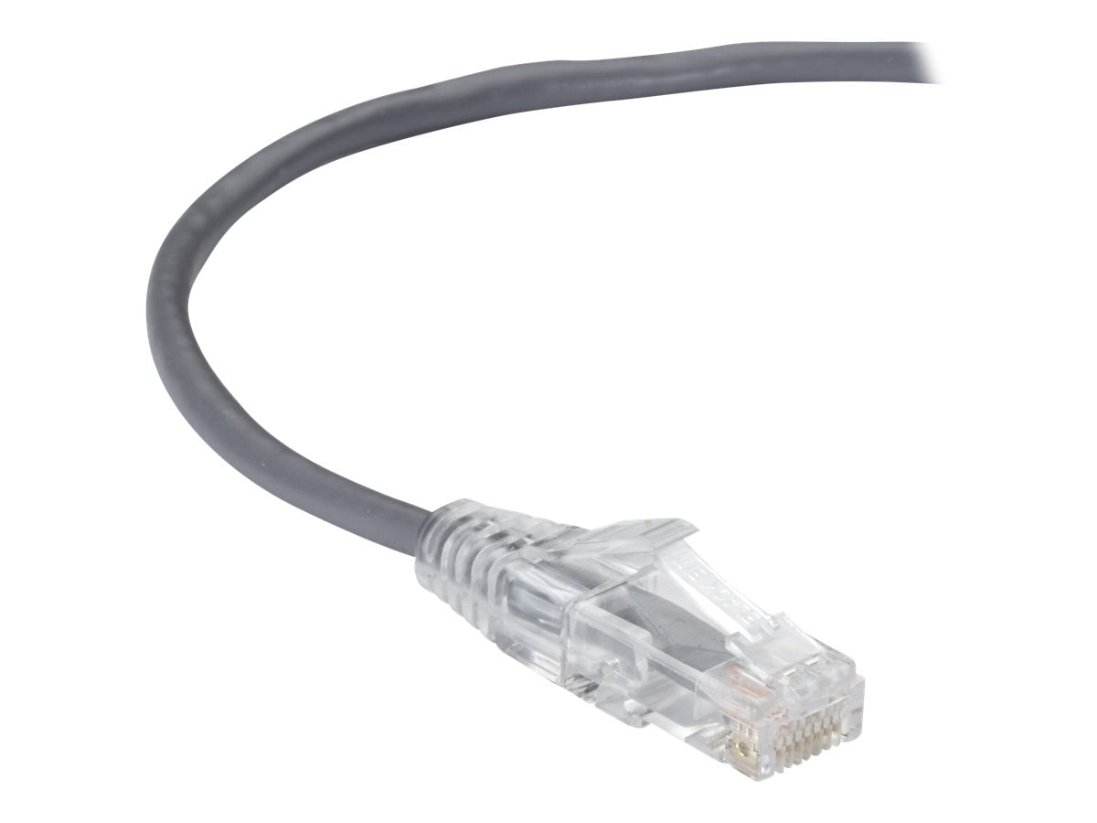 Black Box Network Services C6APC28-GY-02 Cat6a Slim Ethernet Patch ...