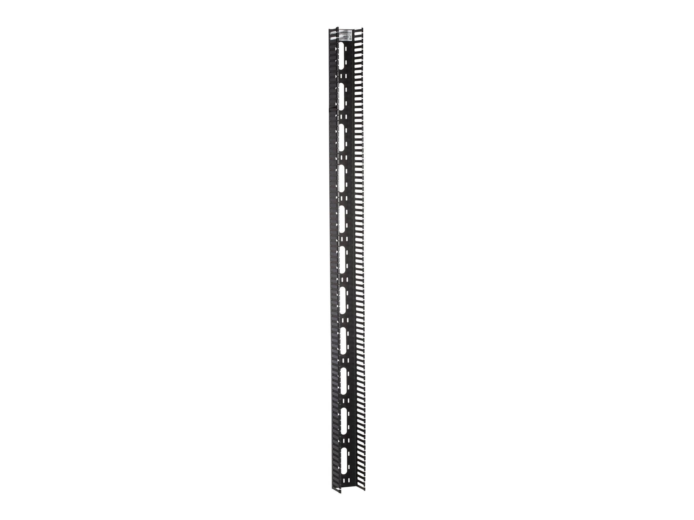 Black Box Slotted Duct Raceway - Cable raceway - 6 ft - black - Walmart.com
