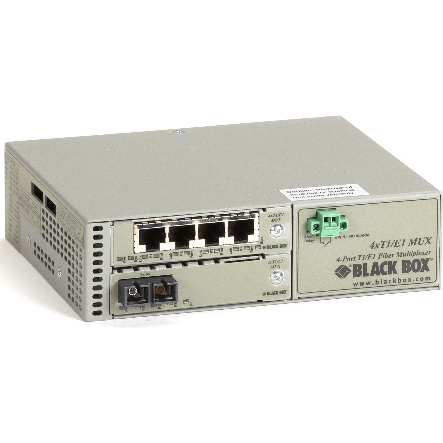 Black Box T1/E1 to Fiber Mux, Single-Mode Duplex SC, 30 km - Walmart.com