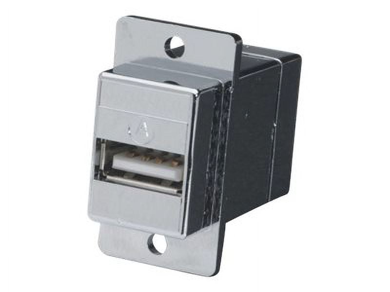Black Box USB Adapter - USB (F) to USB Type B (F) - Silver - Walmart.com