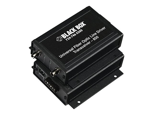 Black Box Universal Fiber Optic Line Driver - Short-haul modem - serial ...