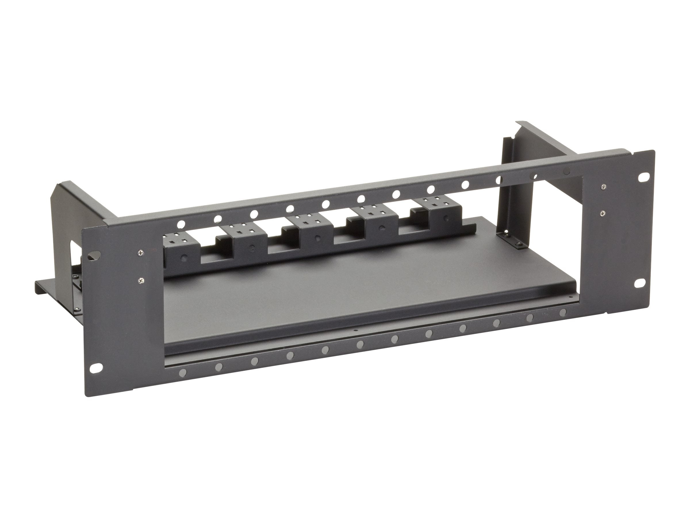 Black Box Universal Fiber Patch Panel 12 Vertical LGX Slots - Rack ...