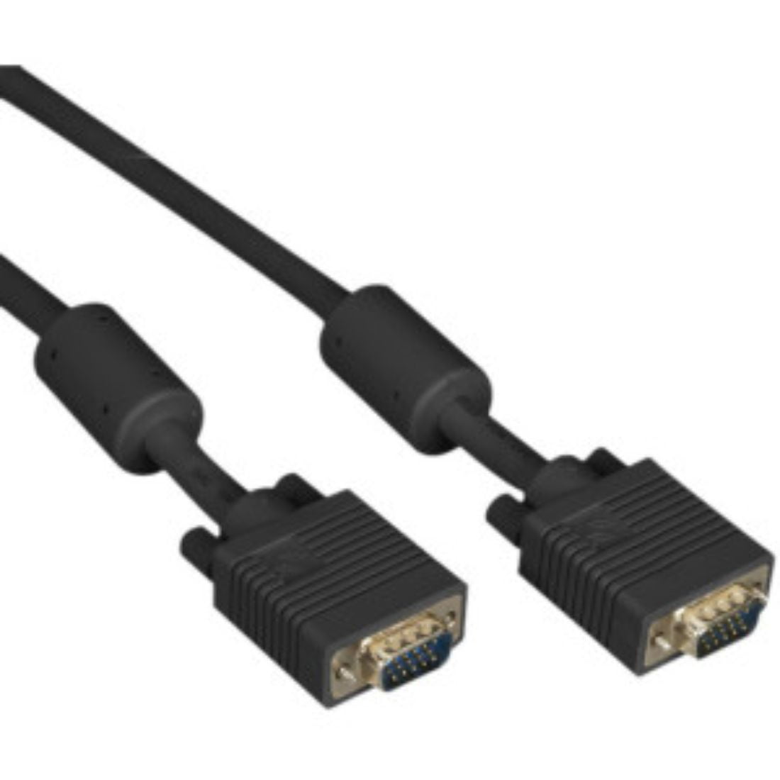 Black Box VGA Video Cable with Ferrite Core, Black, Male/Male, 10-ft ...