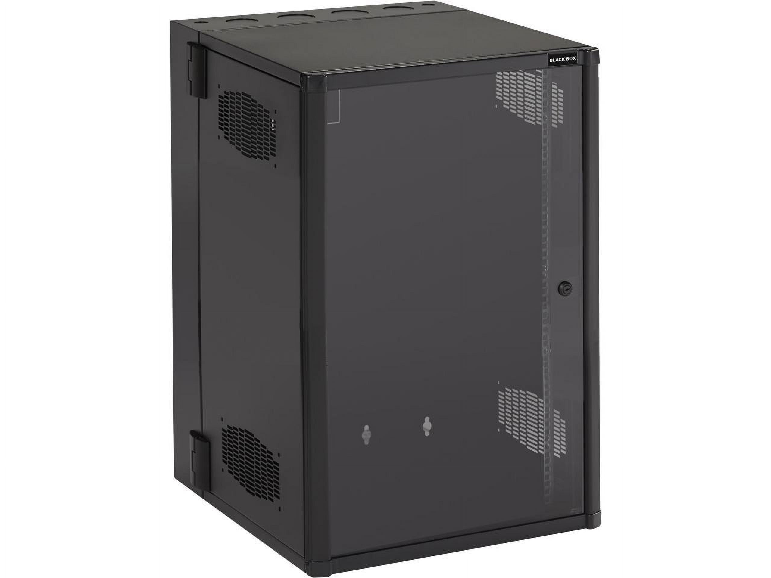 Black Box WMD19-2425-PQU Wallmount Cabinet Enclosure - 19U, 24-in. W x ...