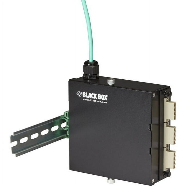 Black Box Wallmount Mini Din Rail Fiber Enclosure JPM398A - Walmart.com
