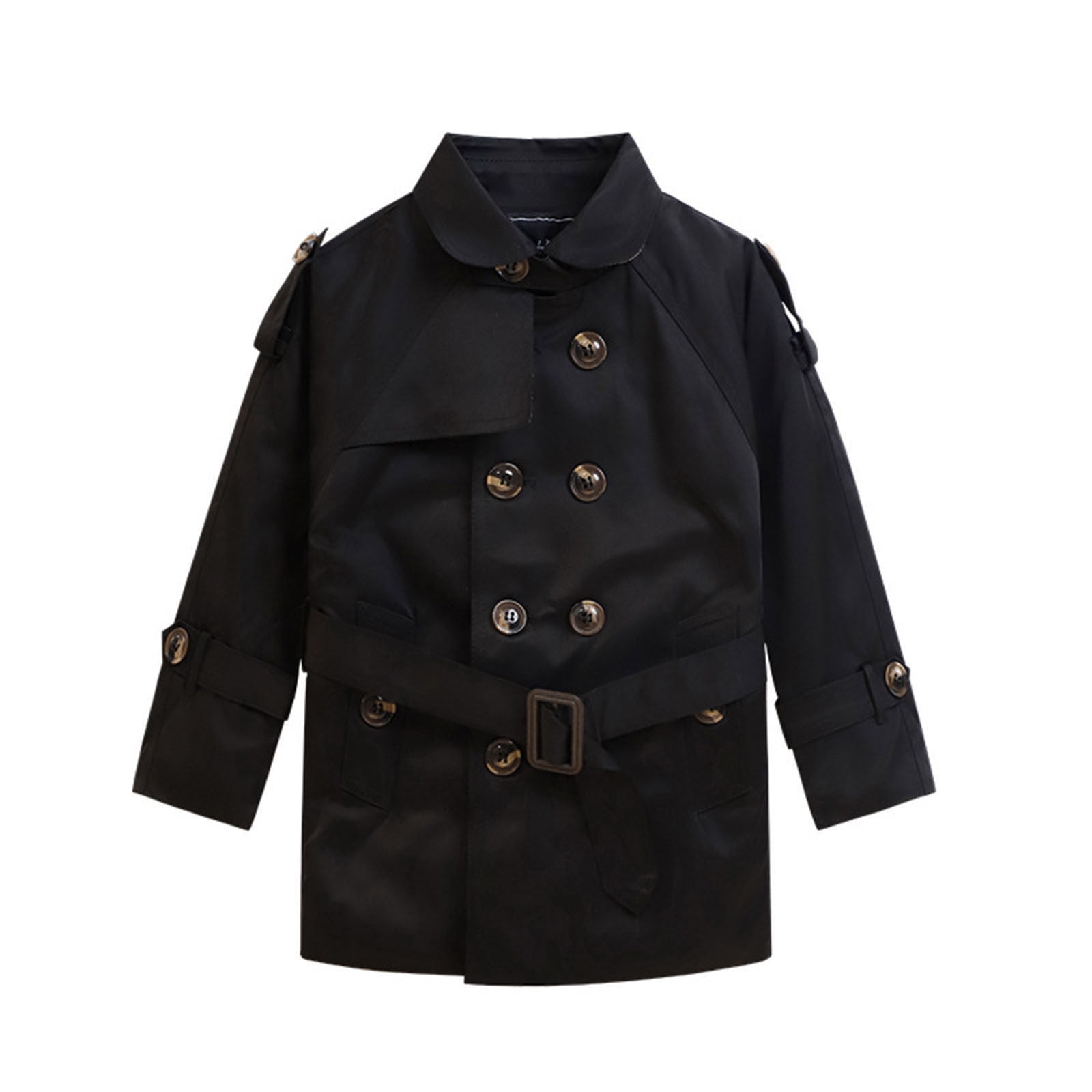 Black Boy Girl Coat for Boys Winter Fall Formal Prom Party Evening ...