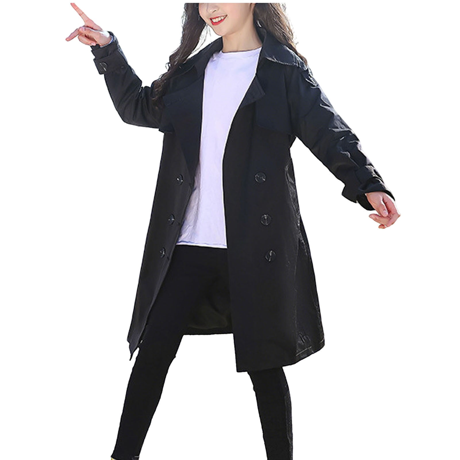 Black Boy Girl Kids Girl Boy Turtleneck Spandex Lounge Jackets ...