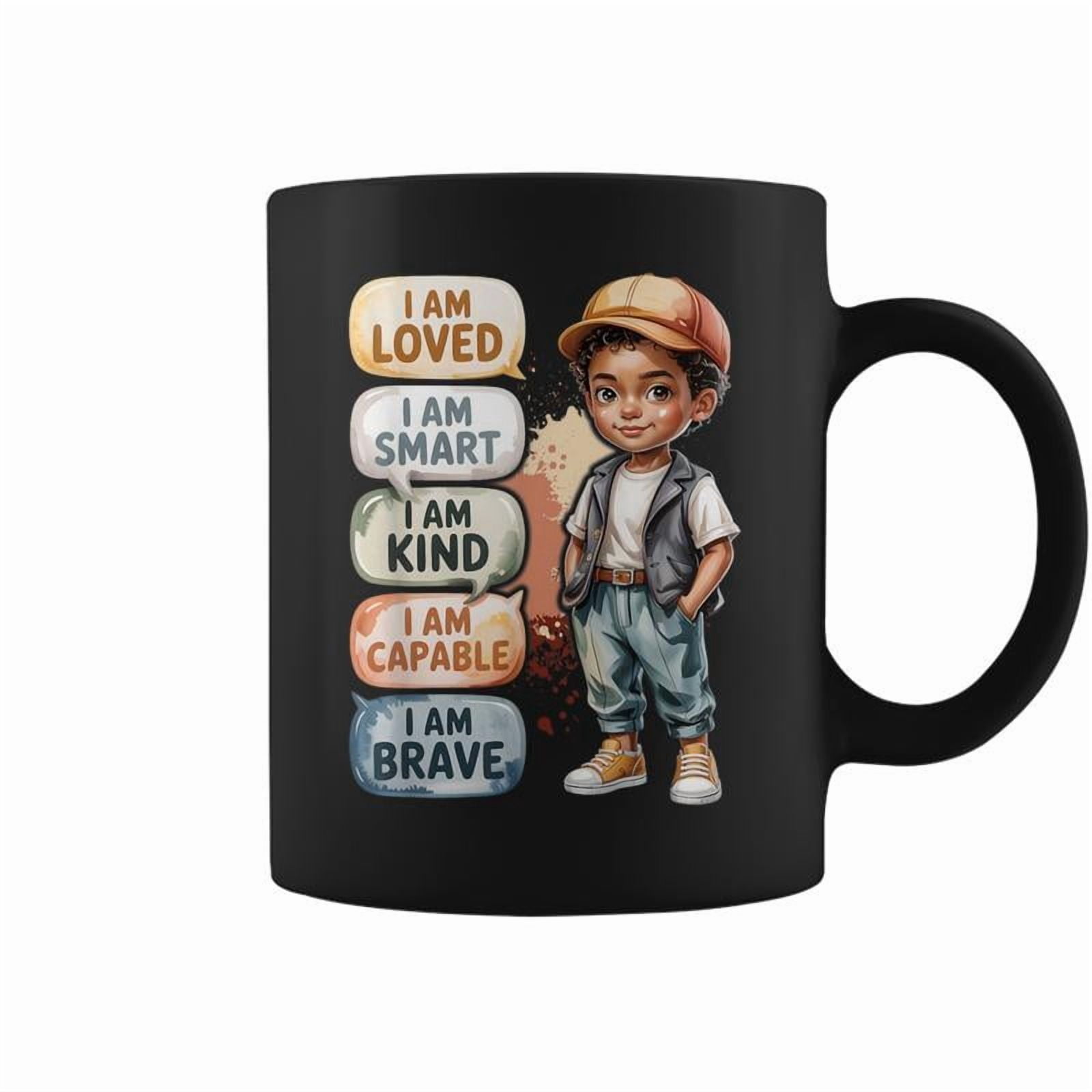 Black Boy Positive Affirmations I M Loved Smart Kind Brave C - Walmart.com