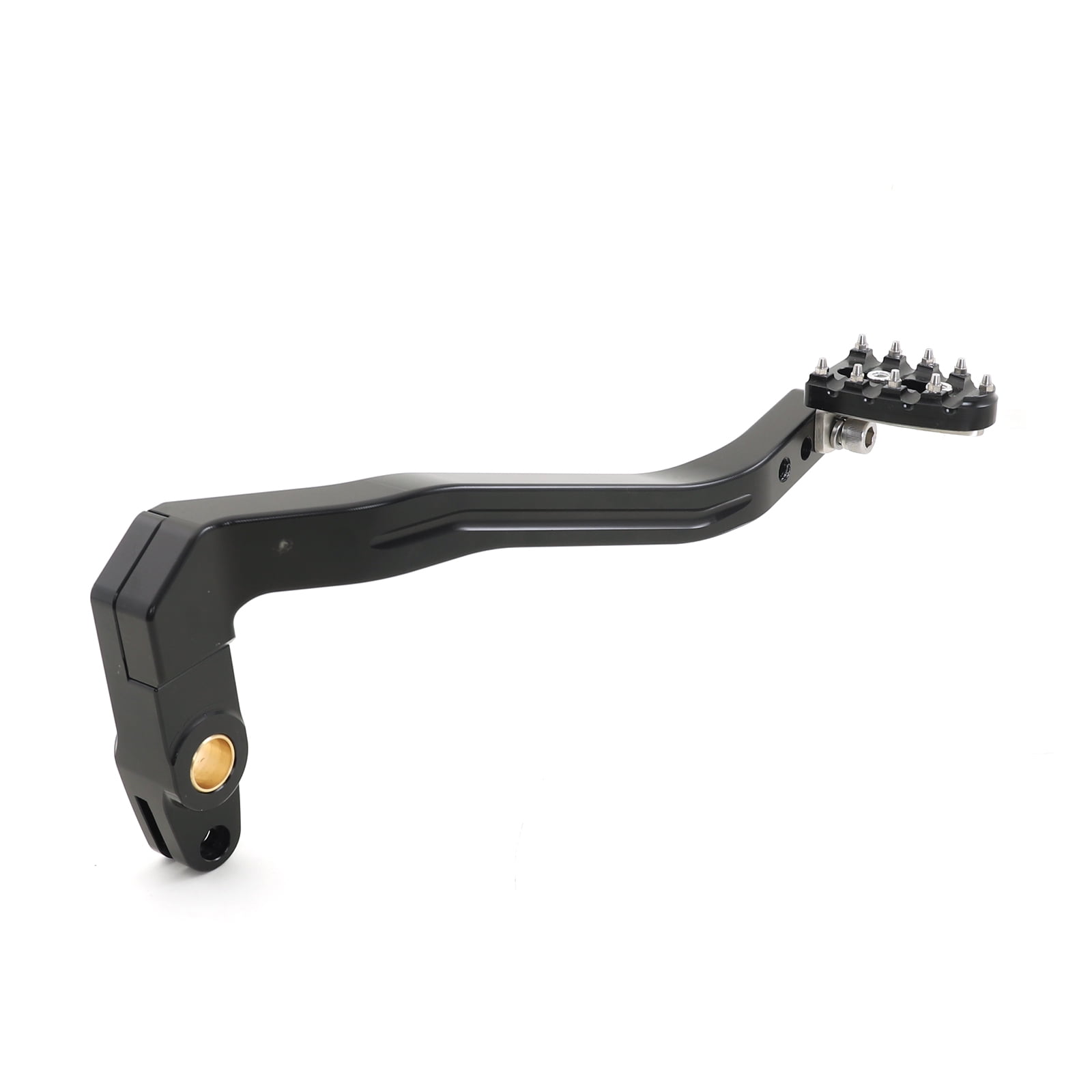 Black Brake Lever Arm + Shifter Peg Pedal for Harley Dyna 1991-2017 ...