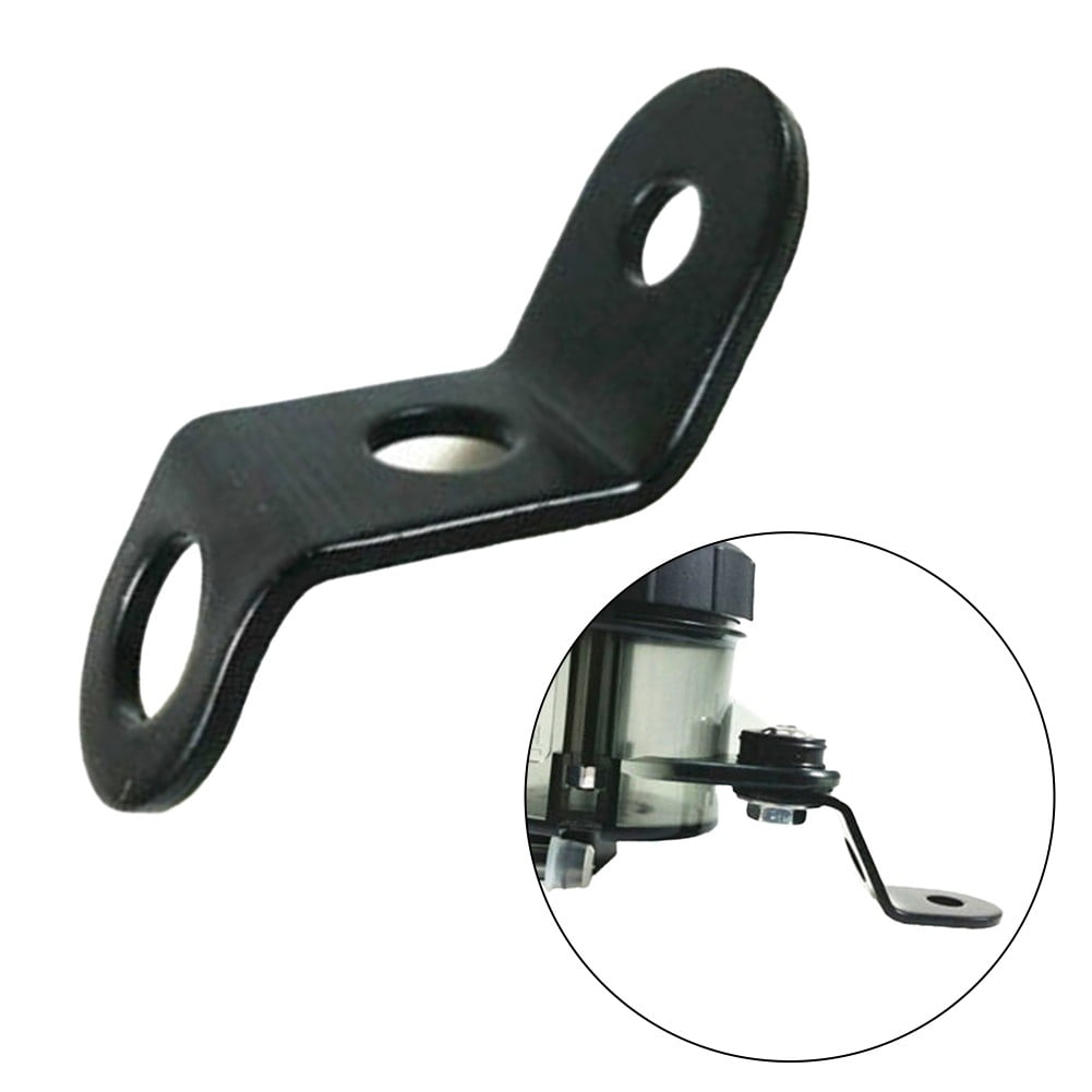 Black Brake Master Cylinder Fluid Reservoir Tank Oil Cup Holder Support ...