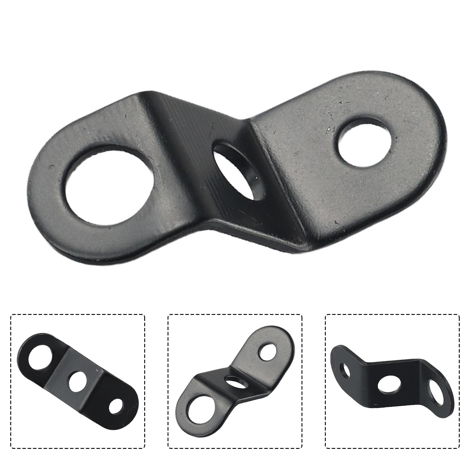 Black Brake Master Cylinder Fluid Reservoir Tank Oil Cup Holder Support ...