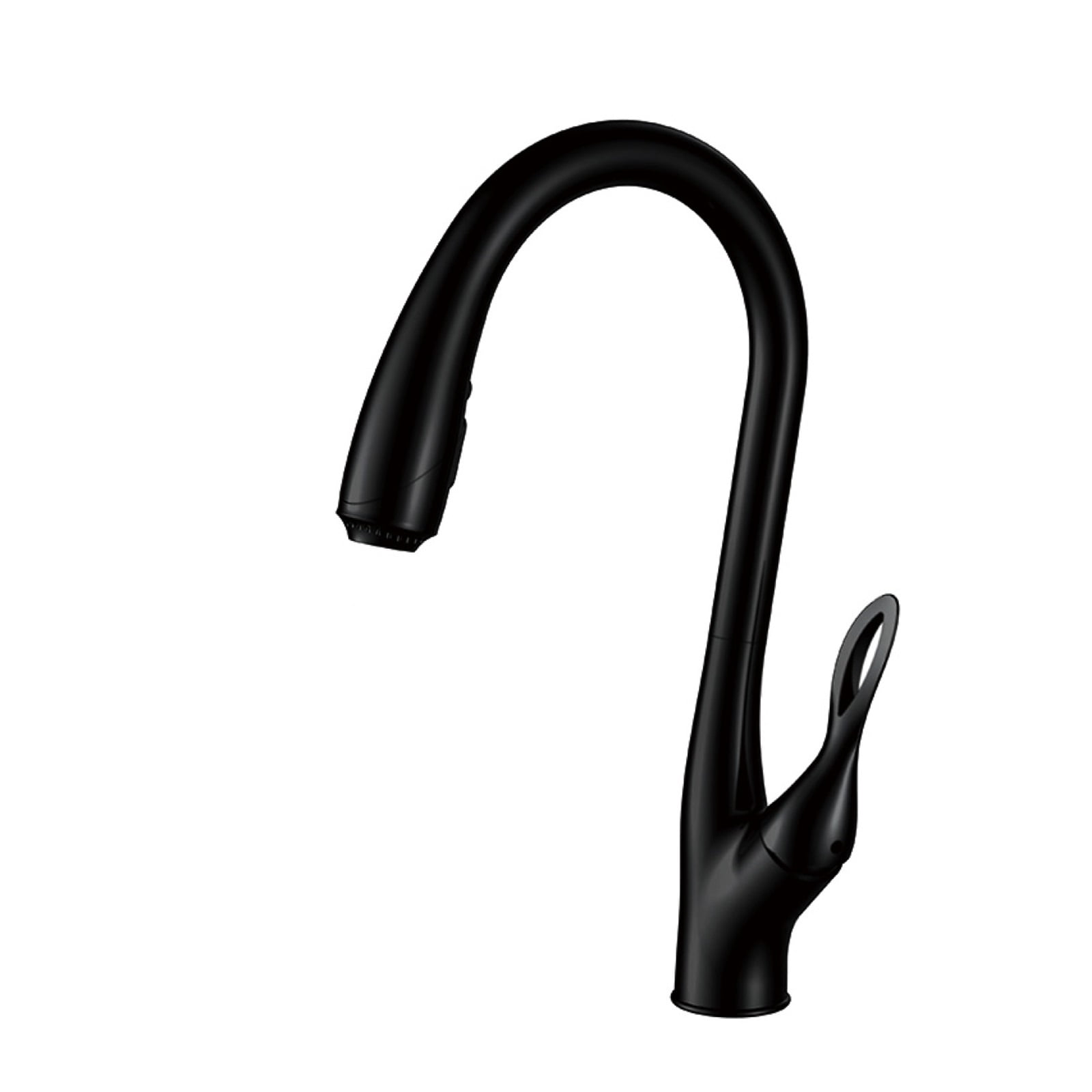 Black Brass Bathroom Faucet With Intellint Touch Design, Single Handle Cold And Hot Dual Control ...