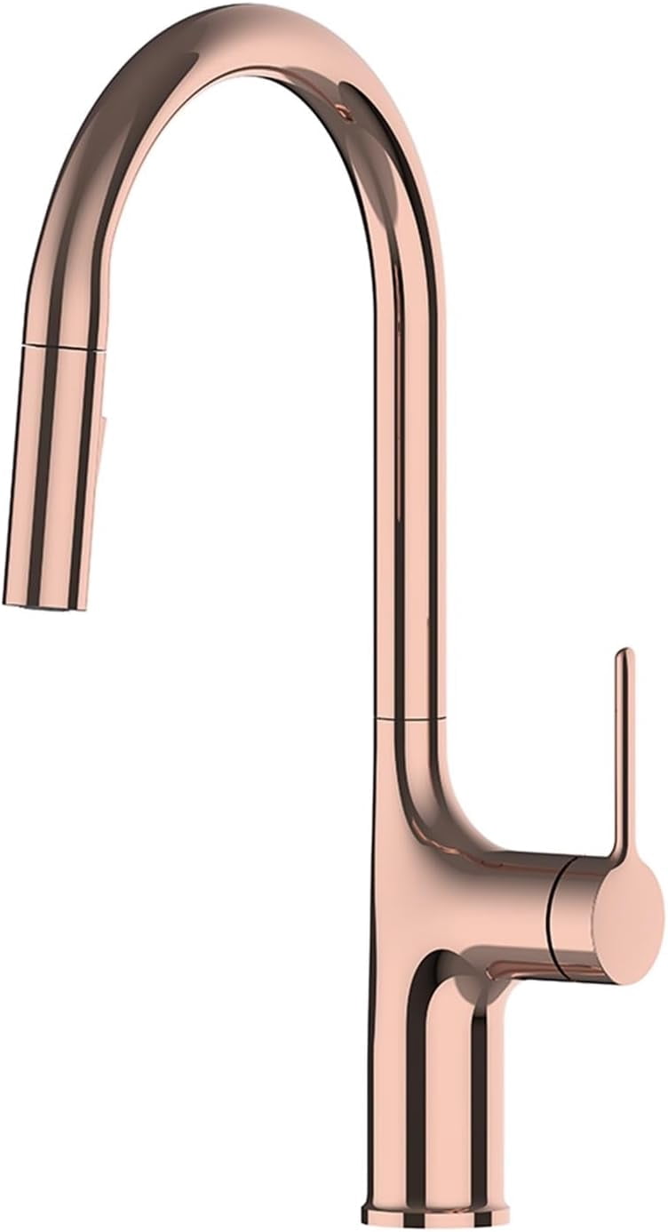 Black Brass Deck Mounted Single Hole Ceramic Plate Spool Rotation Mixer Cold and Hot Water Pull ...