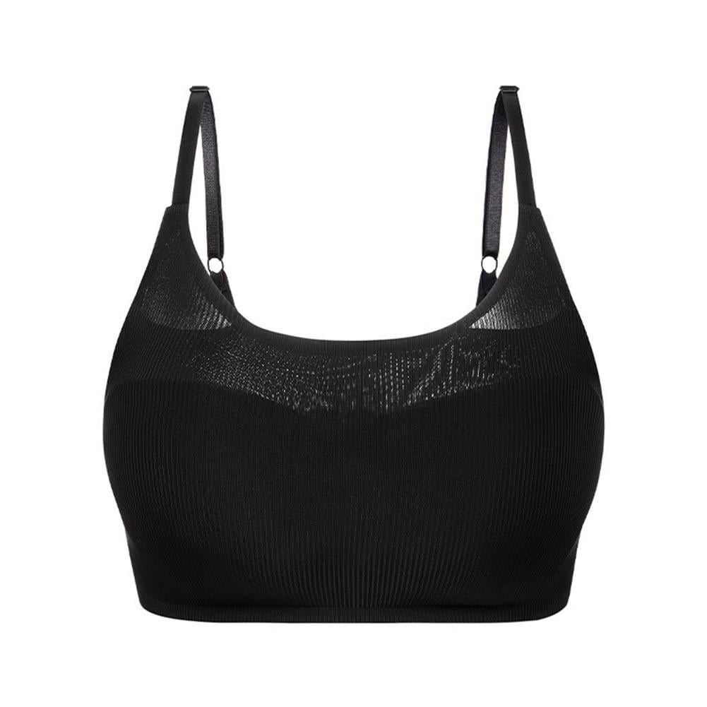 Black Breast Massager Wireless Heating Vibration Chest Massager ...