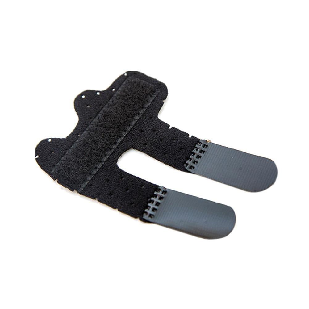 Black Breathable Finger Fixation Belt Protective Cover Joint Corrector ...