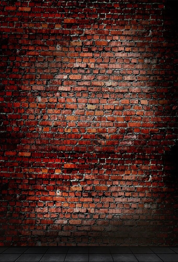 Black Brick Wall Photography Background Baby Shower Birthday Party ...