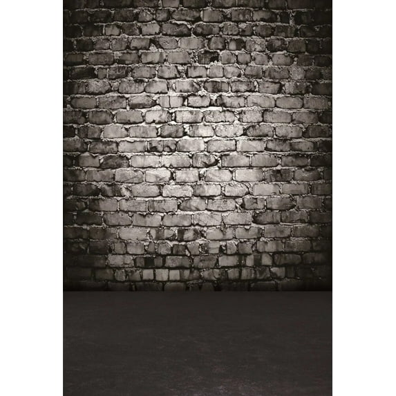 Black Brick Wall Photography Background Baby Shower Birthday Party ...