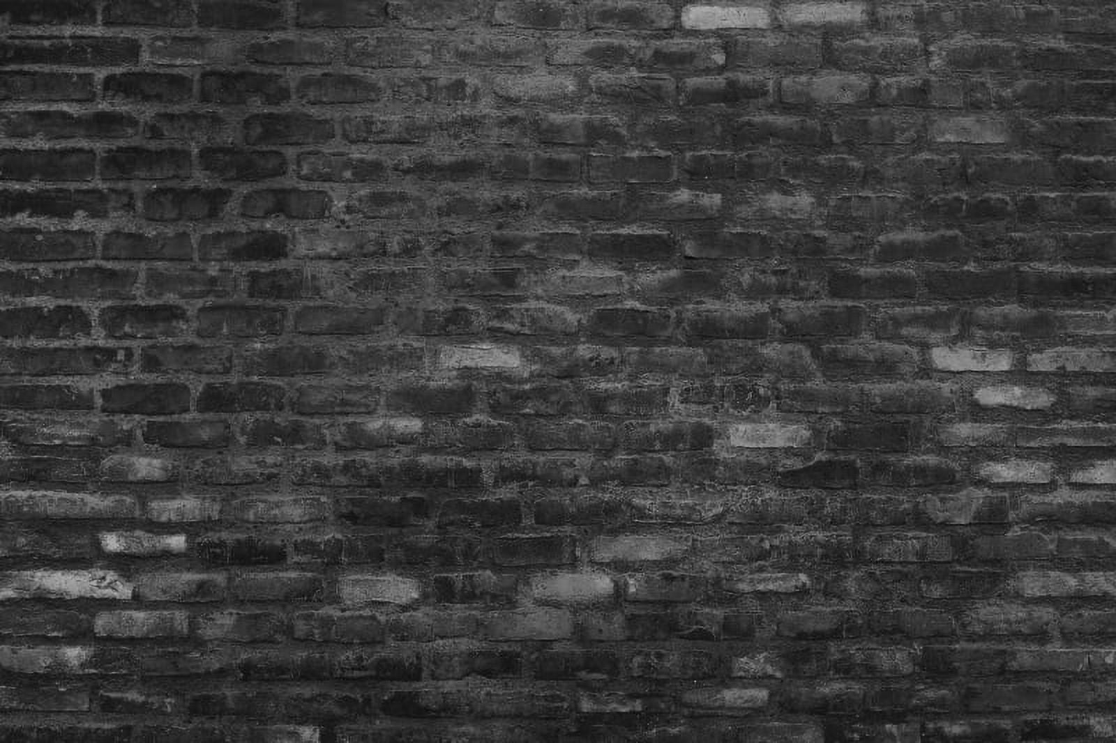 Black Brick Wall Photography Background Vintage Theme Stone Brick ...