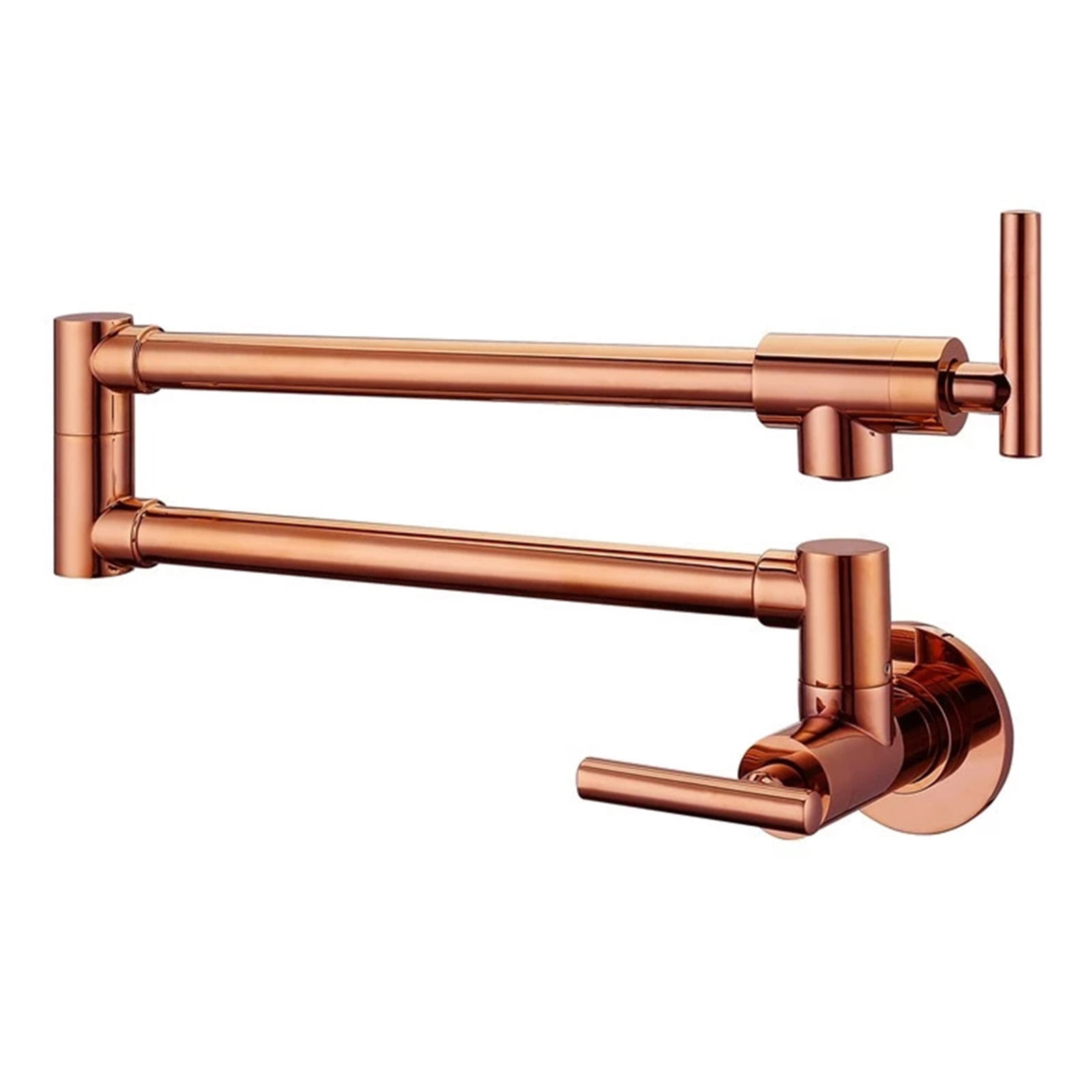 Black Brushed Chrome Brass Wall Mounted Pot Filler Swivel Folding ...