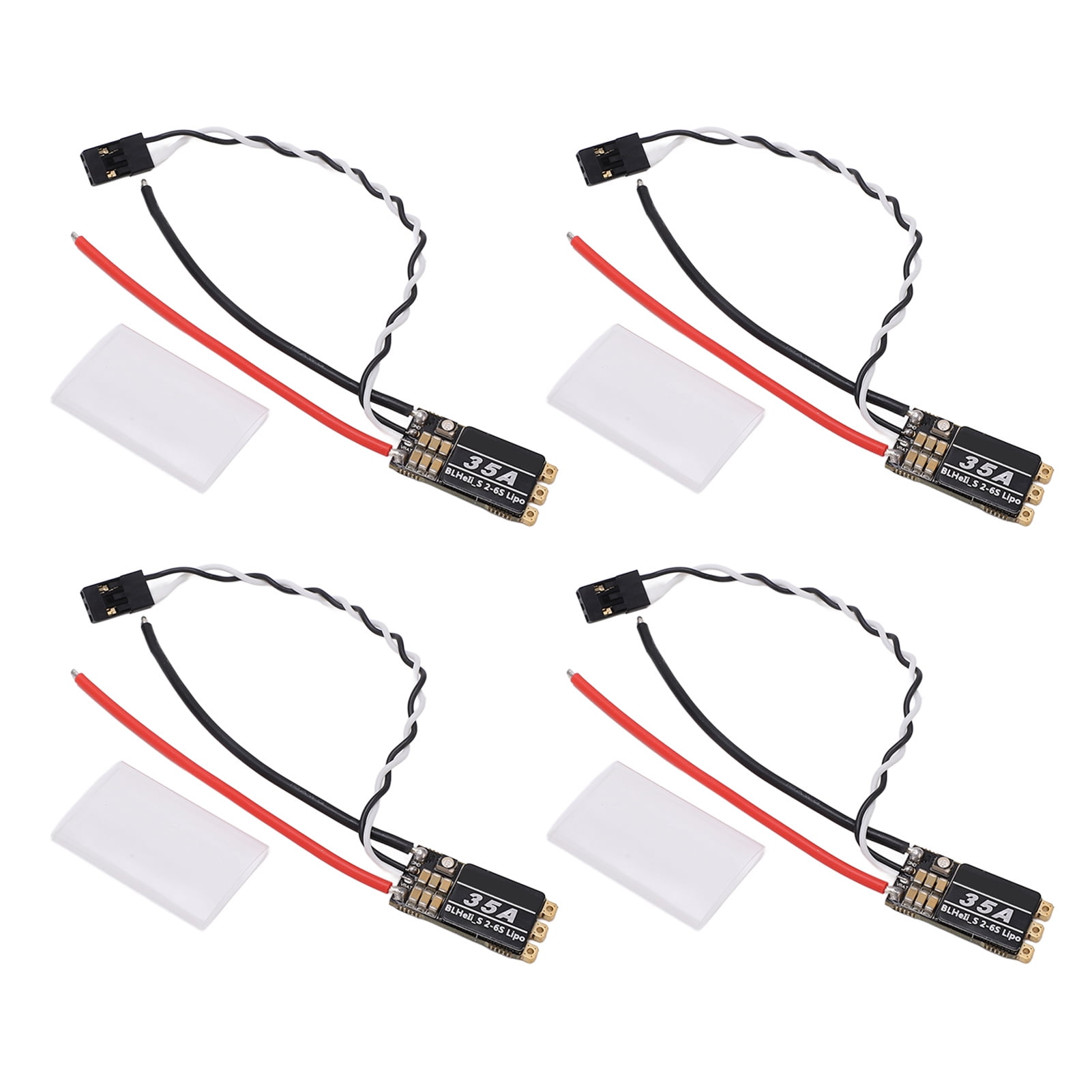 Black Brushless Electronic Speed Controller RGB LED High Speed ...